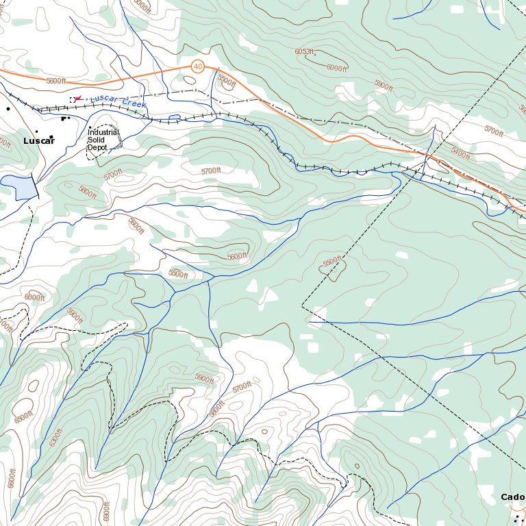 Cadomin, AB (083F03 Toporama) Map by Natural Resources Canada | Avenza Maps