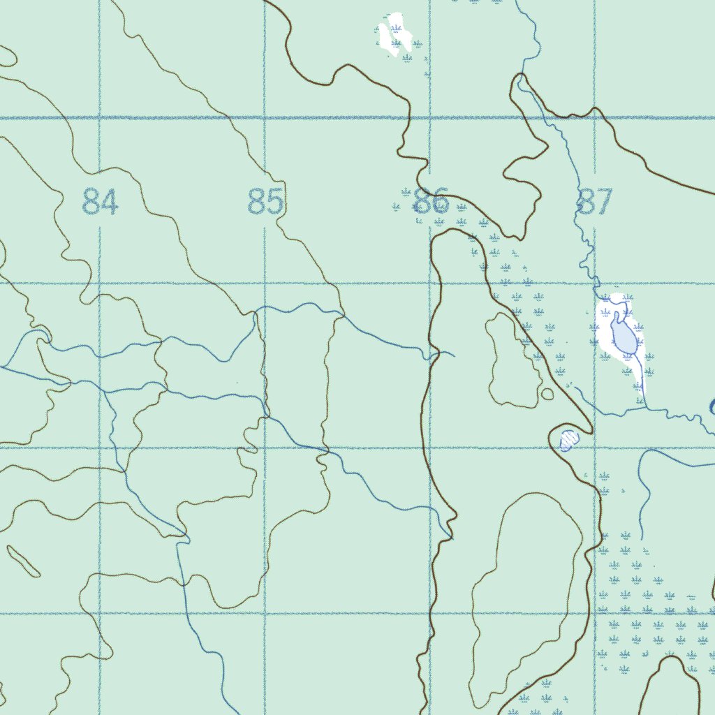 Candle Lake, SK (073H14 CanMatrix) Map by Natural Resources Canada ...