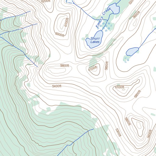 Canyon, YT (115A14 Toporama) Map by Natural Resources Canada | Avenza Maps