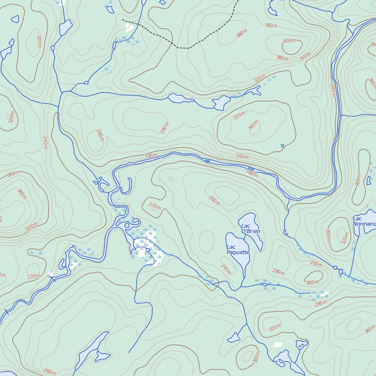 Chalk River, ON (031K03 Toporama) Map by Natural Resources Canada ...