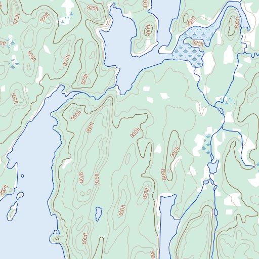 Chapman Lake, MB (064B16 Toporama) Map by Natural Resources Canada ...