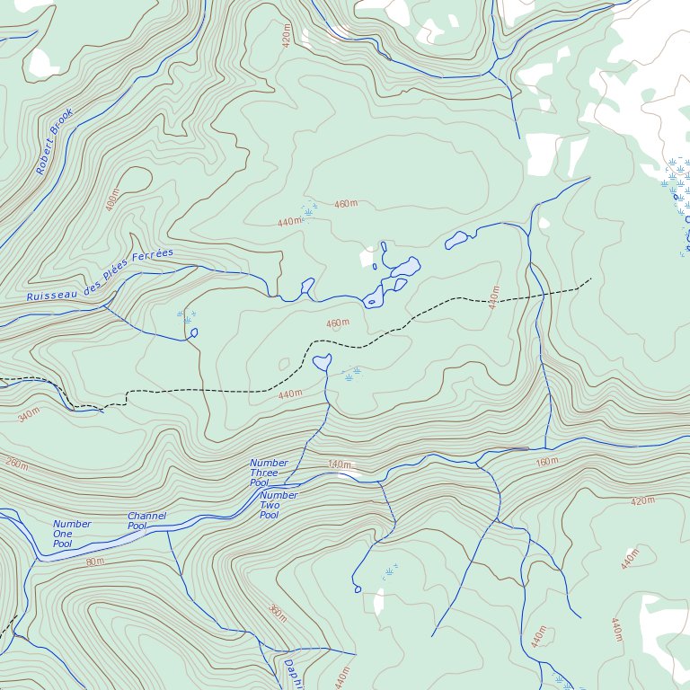 Chéticamp River, NS (011K10 Toporama) Map by Natural Resources Canada ...