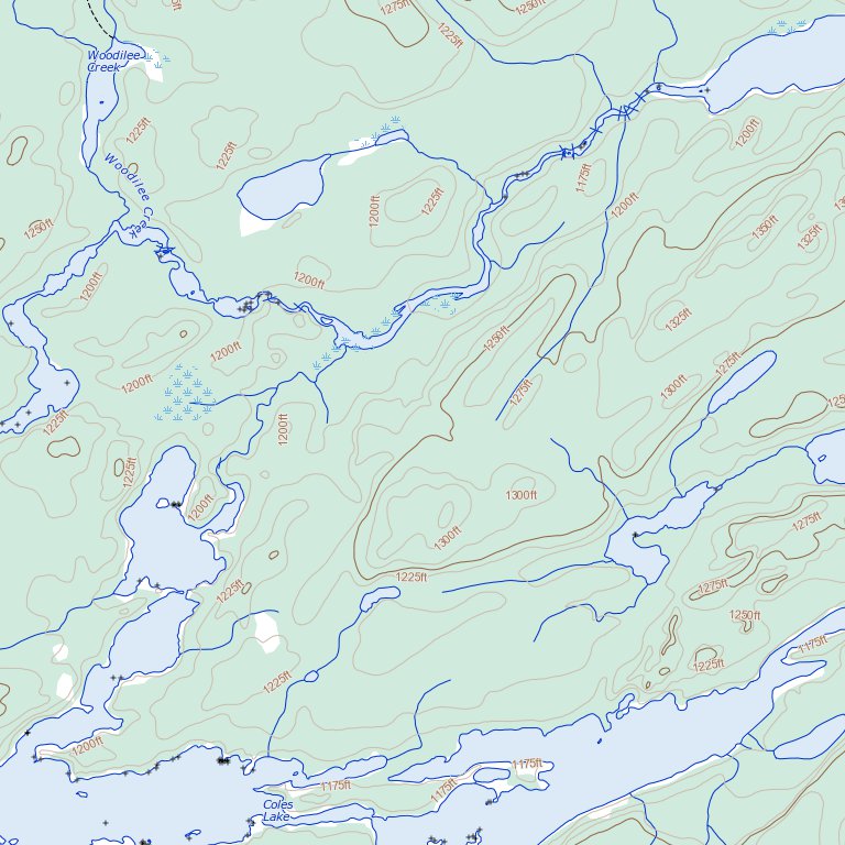Coles Lake, ON (052P04 Toporama) Map by Natural Resources Canada ...