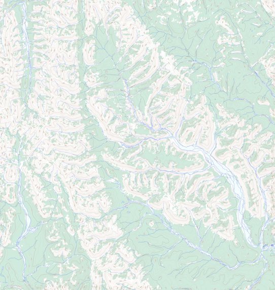 Corridor Creek (095F15 Toporama) Map by Natural Resources Canada ...