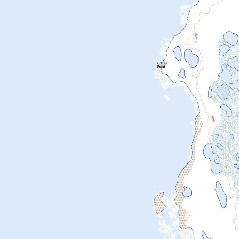 Cotter Point (043H08 Toporama) Map by Natural Resources Canada | Avenza ...