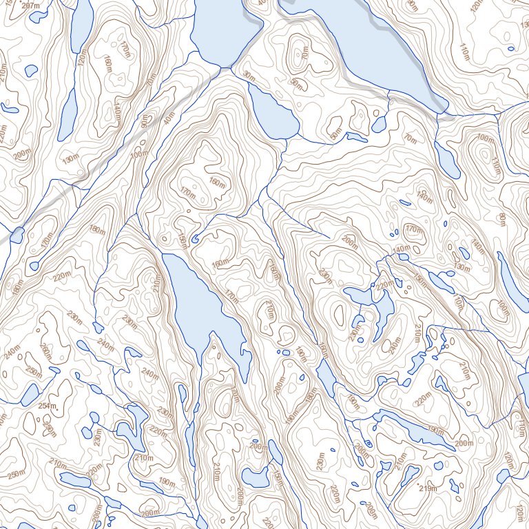 Coutts Lindsay Island, NU (057E04 Toporama) Map by Natural Resources ...