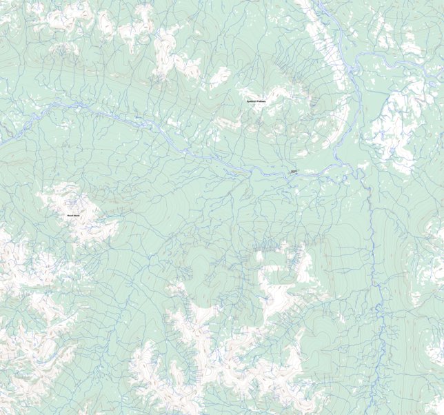 Dawson River, BC (104H09 Toporama) Map by Natural Resources Canada ...