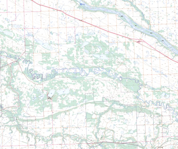 Delmas, SK (073C15 Toporama) Map by Natural Resources Canada | Avenza Maps