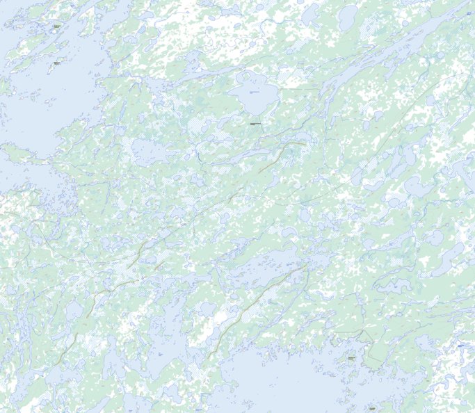 Dewdney Lake, MB (063I10 Toporama) Map by Natural Resources Canada ...