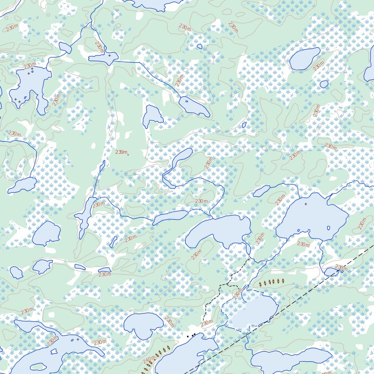 Dewdney Lake, MB (063I10 Toporama) Map by Natural Resources Canada ...