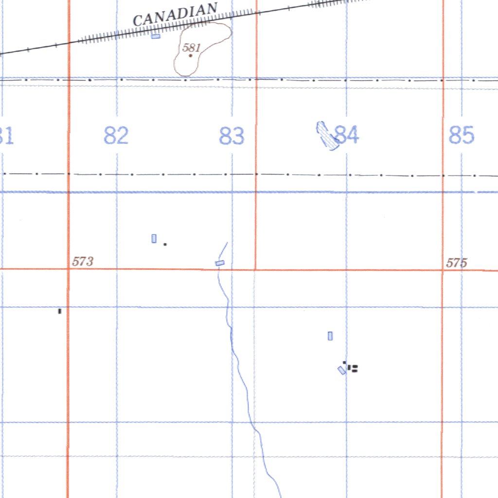 Drinkwater, SK (072I06 CanMatrix) Map by Natural Resources Canada ...