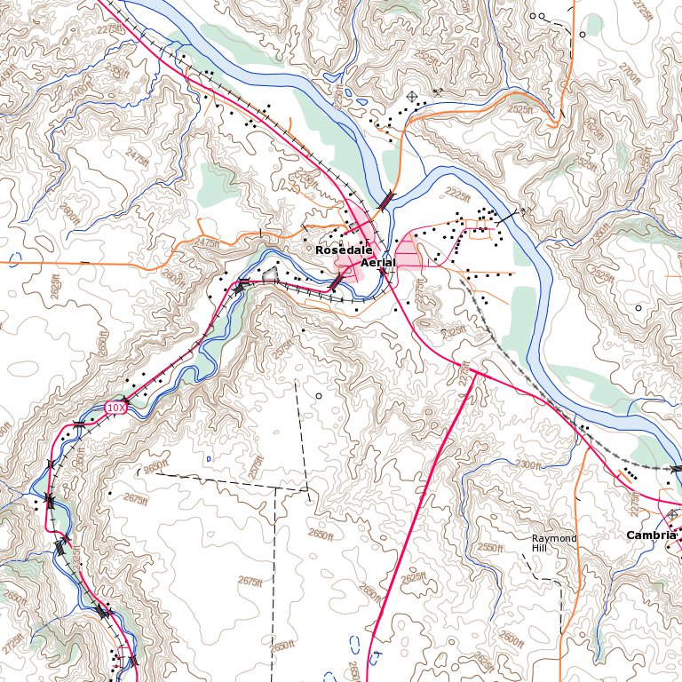 Drumheller, AB (082P07 Toporama) Map by Natural Resources Canada ...