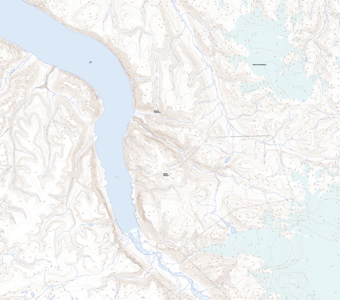 Elwin Inlet, NU (048D05 Toporama) Map by Natural Resources Canada ...
