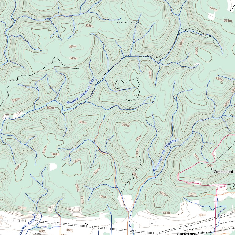 Escuminac, NB (022B01 Toporama) Map by Natural Resources Canada ...