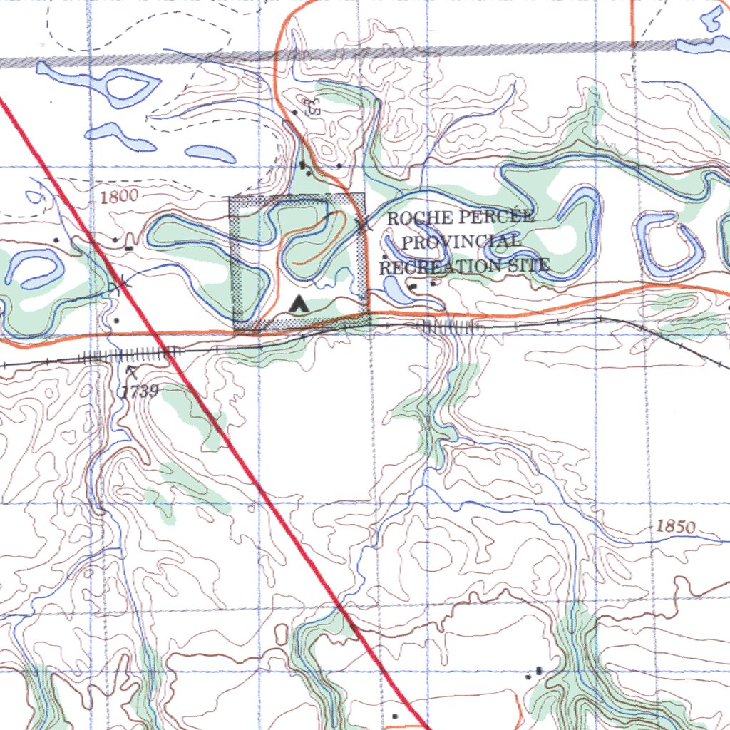 Estevan, SK (062E02 CanMatrix) Map by Natural Resources Canada | Avenza ...