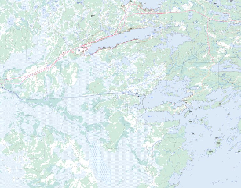 Falcon Lake, MB (052E11 Toporama) Map by Natural Resources Canada ...