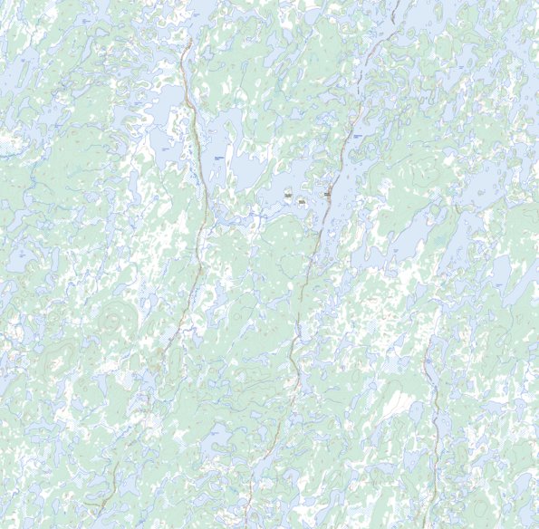 Finner Lake, MB (064N08 Toporama) Map by Natural Resources Canada ...