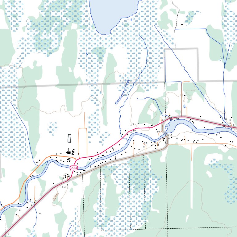 Fisher River, MB (062P06 Toporama) Map by Natural Resources Canada ...