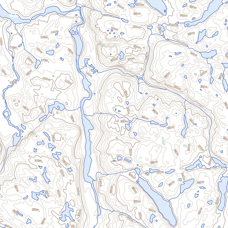 Folster Lake, NU (047B02 Toporama) Map by Natural Resources Canada ...