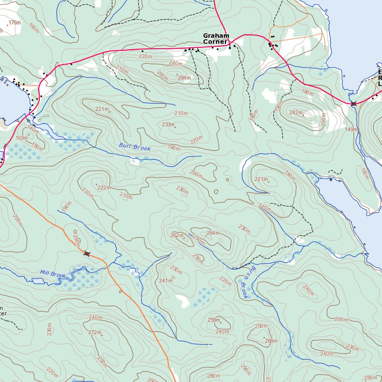Fosterville, NB (021G13 Toporama) Map by Natural Resources Canada ...