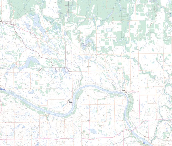 Frenchman Butte, SK (073F12 Toporama) Map by Natural Resources Canada ...