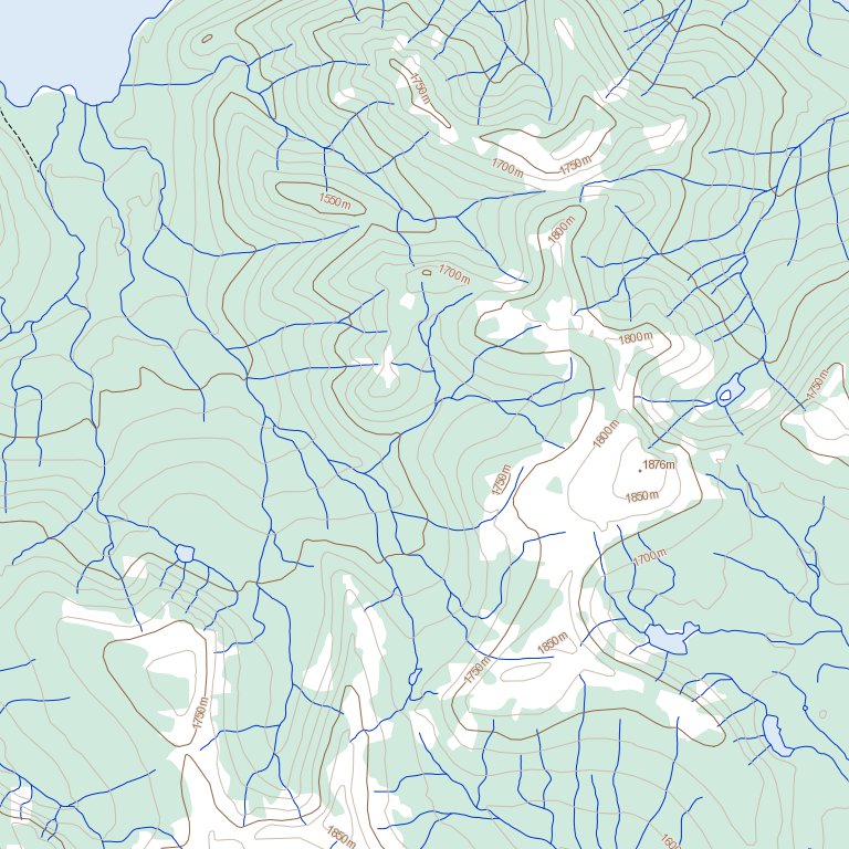 Germansen Lake, BC (093N10 Toporama) Map by Natural Resources Canada ...