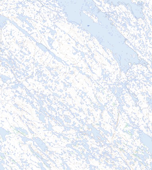 Gibson Lake, NU (055N06 Toporama) Map by Natural Resources Canada ...