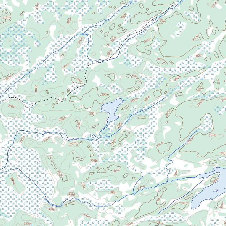 Gilchrist Lake, MB (053D13 Toporama) Map by Natural Resources Canada ...