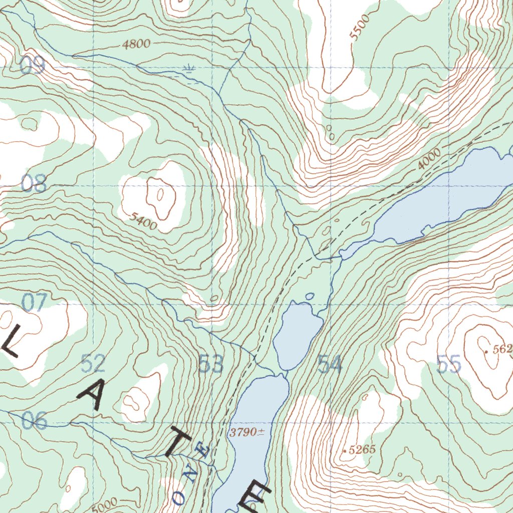 Gladstone Creek, YT (115G08 CanMatrix) Map by Natural Resources Canada ...