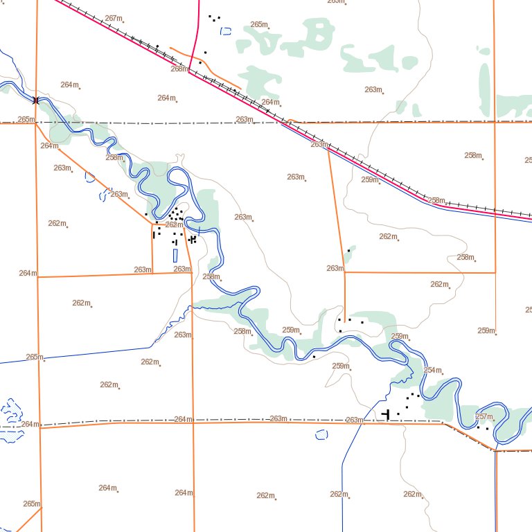Gladstone, MB (062J02 Toporama) Map by Natural Resources Canada ...