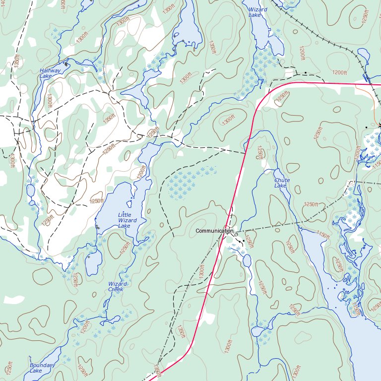 Gogama, ON (041P12 Toporama) Map by Natural Resources Canada | Avenza Maps