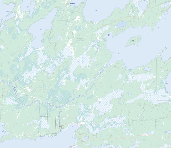 Goose Lake, MB (063K05 Toporama) Map by Natural Resources Canada ...