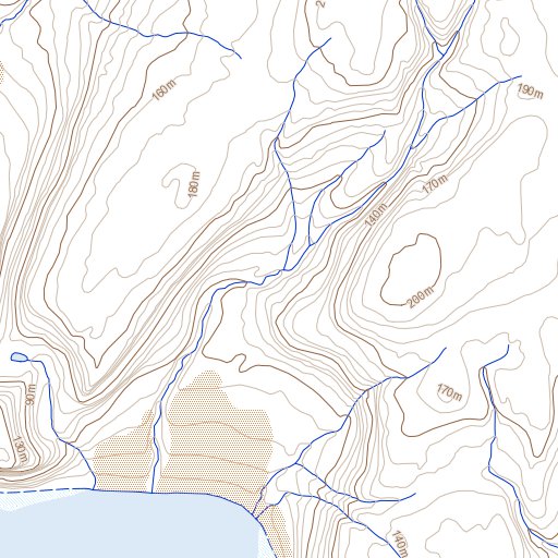Griffin Inlet, NU (058G01 Toporama) Map by Natural Resources Canada ...