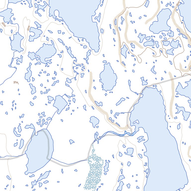Hamilton Point (047B03 Toporama) Map by Natural Resources Canada ...