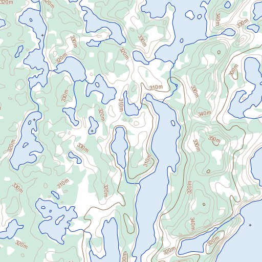 Ingray Lake (086C08 Toporama) Map by Natural Resources Canada | Avenza Maps