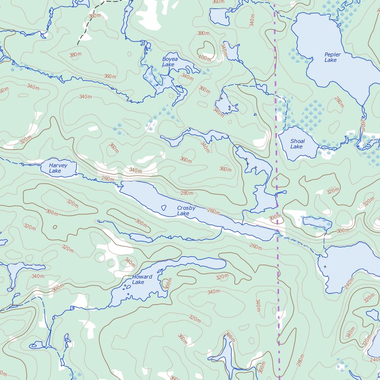 Iron Bridge, ON (041J06 Toporama) Map by Natural Resources Canada ...
