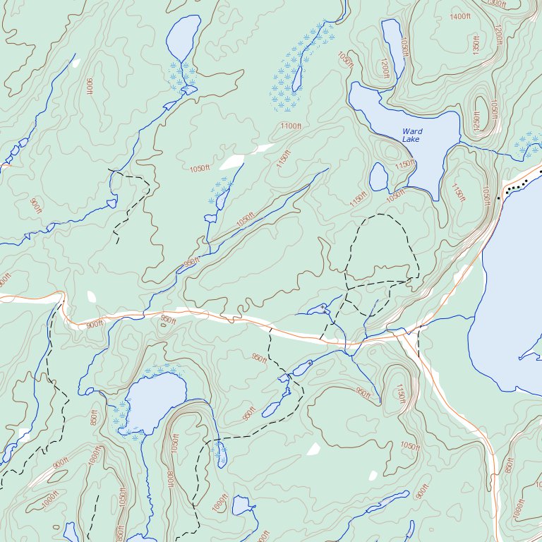 Jarvis River, ON (052A03 Toporama) Map by Natural Resources Canada ...