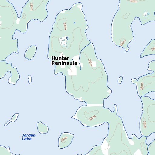 Jordan Lake, MB (064F09 Toporama) Map by Natural Resources Canada ...