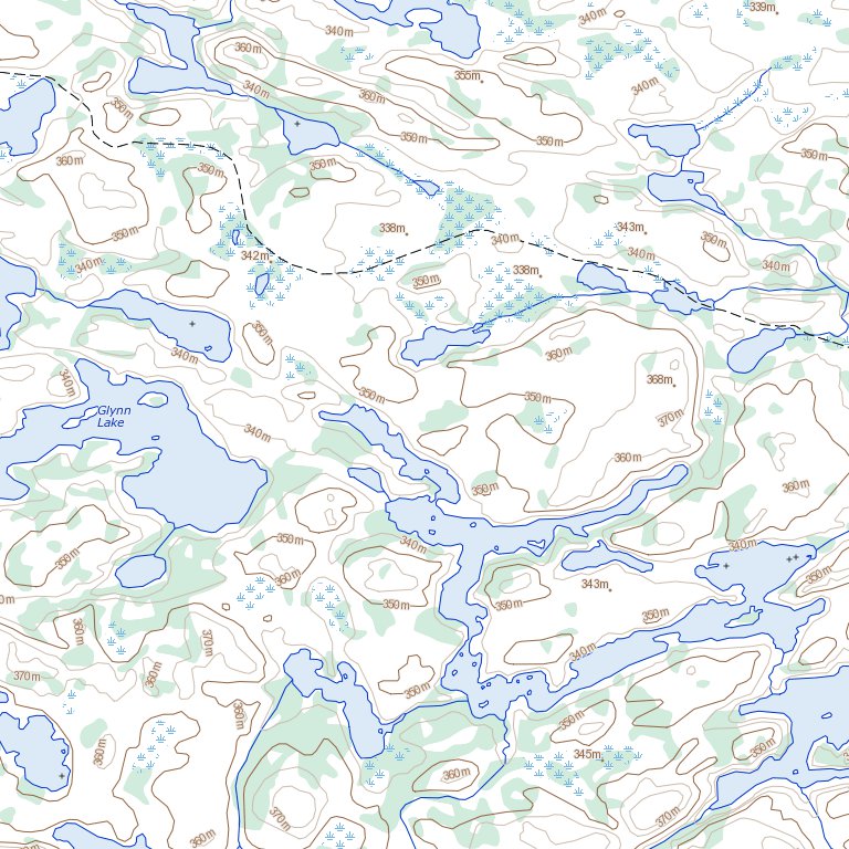 Kember Lake (053C12 Toporama) Map by Natural Resources Canada | Avenza Maps
