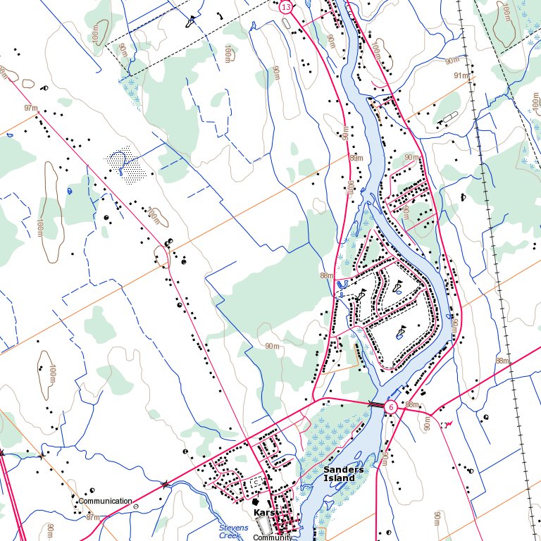 Kemptville, ON (031G04 Toporama) Map by Natural Resources Canada ...