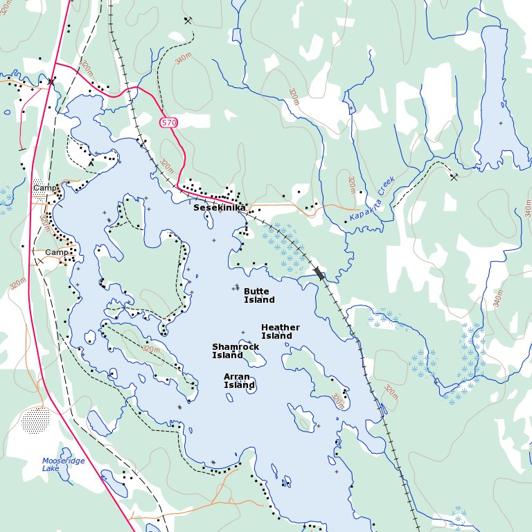 Kirkland Lake, ON (042A01 Toporama) Map by Natural Resources Canada ...