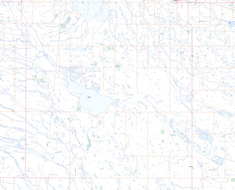 Kirkpatrick Lake, AB (072M14 Toporama) Map by Natural Resources Canada ...