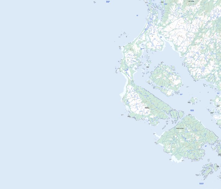 Kitkatla Inlet, BC (103G15 Toporama) Map by Natural Resources Canada ...