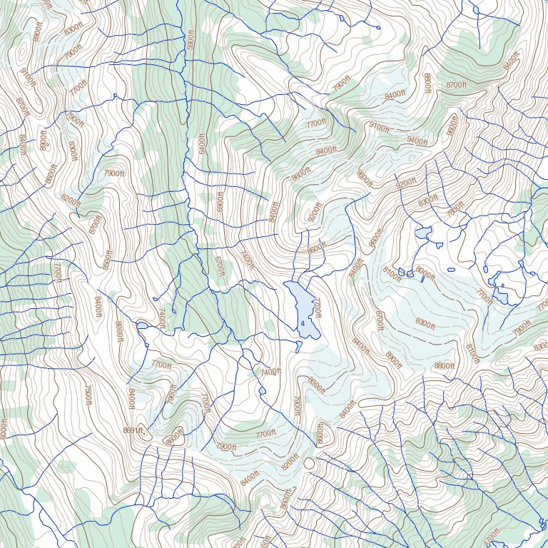 Kiwa Creek (083D13 Toporama) Map by Natural Resources Canada | Avenza Maps