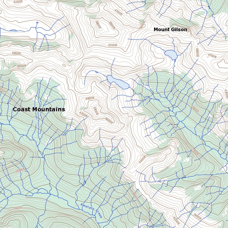 Knight Inlet (092K13 Toporama) Map by Natural Resources Canada | Avenza ...