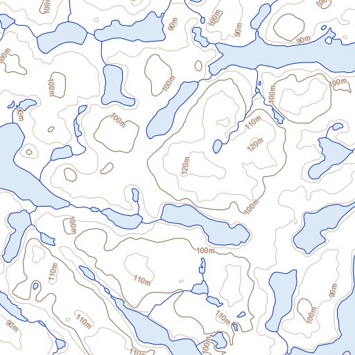 Kummel Lake, NU (056C02 Toporama) Map by Natural Resources Canada ...