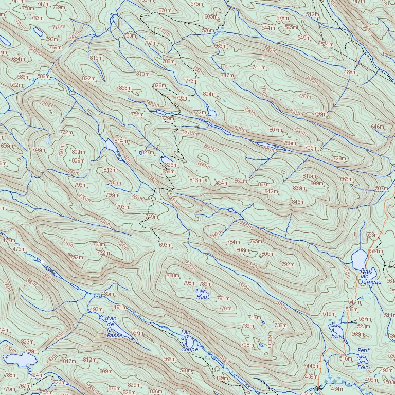 L'Anse-Saint-Jean, QC (022D01 Toporama) Map by Natural Resources Canada ...
