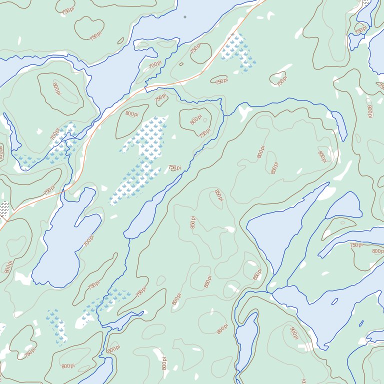 Lac Boisrobert (032N11 Toporama) Map by Natural Resources Canada ...