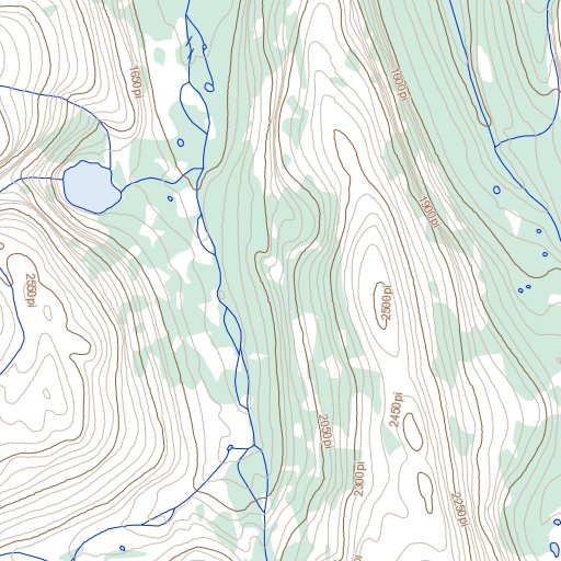 Lac Brumath, QC (024I07 Toporama) Map by Natural Resources Canada ...