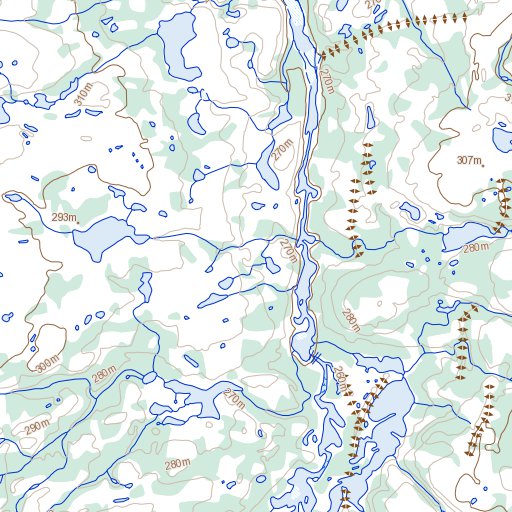 Lac Carlier, QC (024L03 Toporama) Map by Natural Resources Canada ...